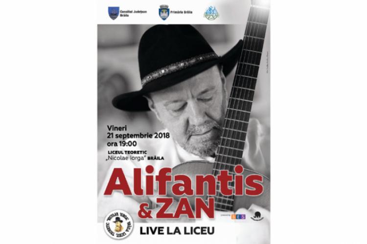 Concert plin de emoţii pentru Nicu Alifantis la Liceul Iorga | Obiectiv Vocea Brailei